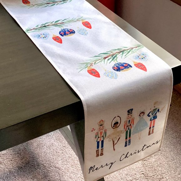 Holiday | 72 Linen Nutcracker Soldier Ballet Mouse King Christmas ...